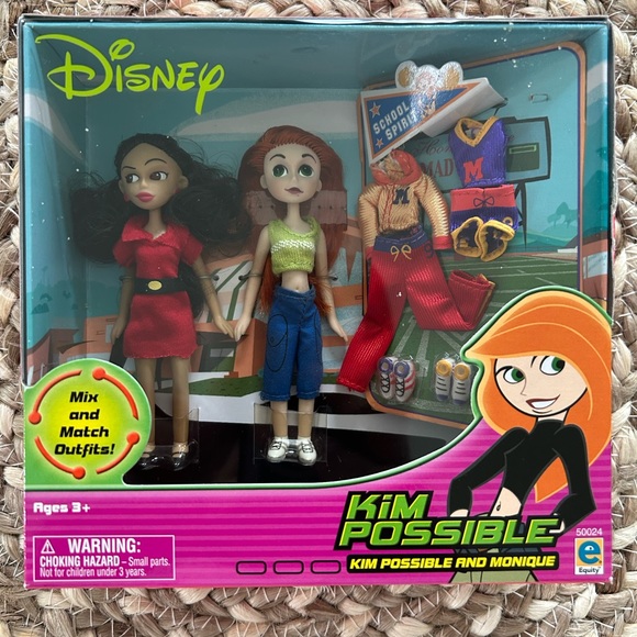 Disney | Toys | New Disney Kim Possible Doll Playset Plush Action ...